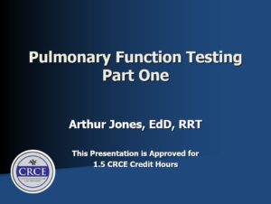 Pulmonary Function Testing Part One - Respiratory Associates