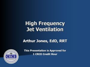 High-Frequency Jet Ventilation - Respiratory Associates