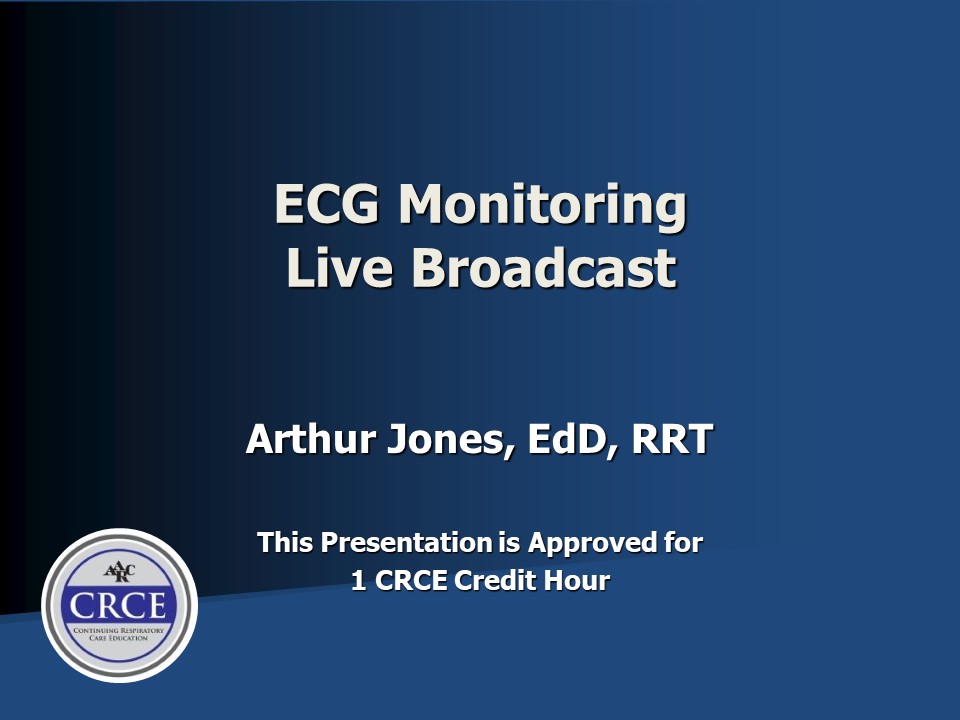 ECG Monitoring Live Broadcast - Respiratory Associates